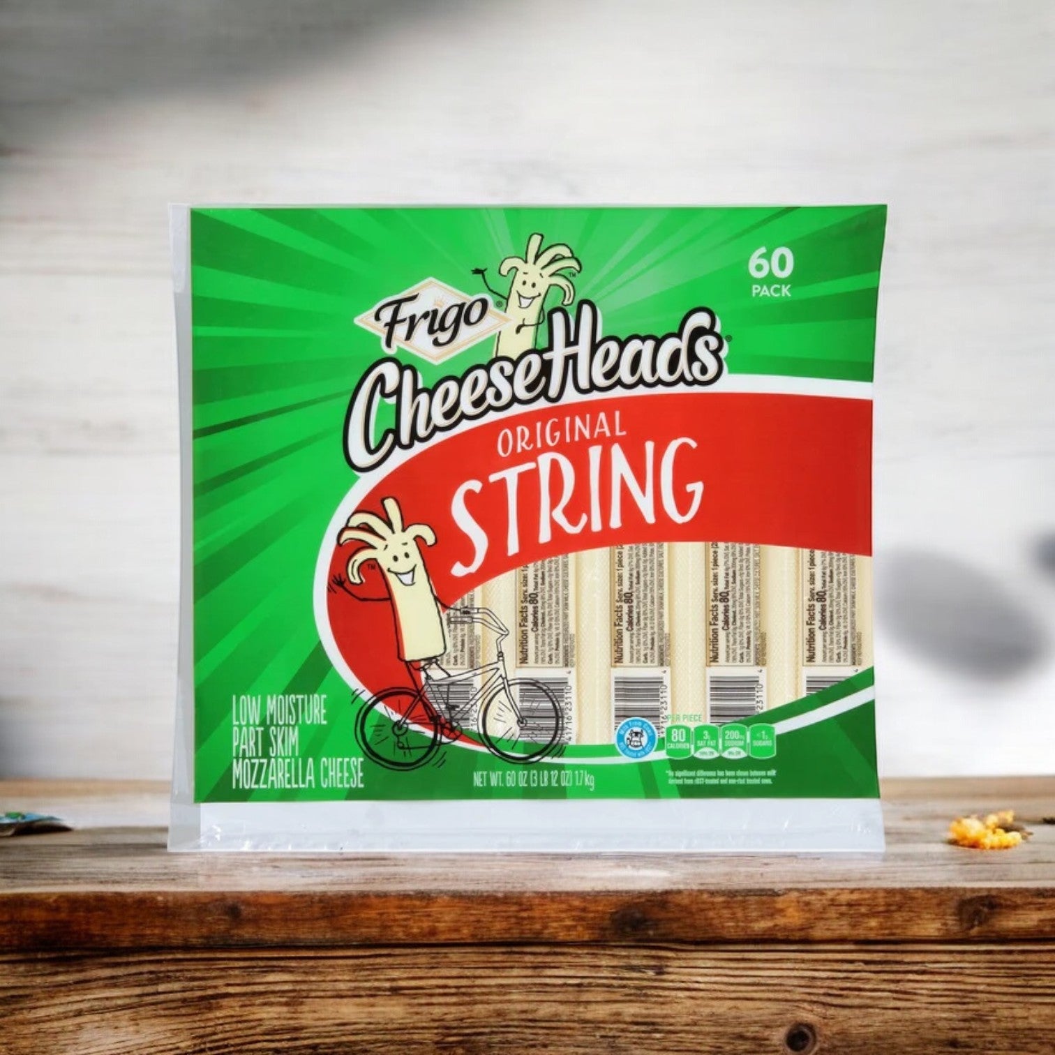 mozzarella string cheese protein