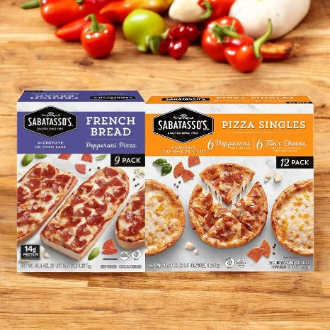 Sabatasso's Pizza Bundle! 2 Boxes Total!