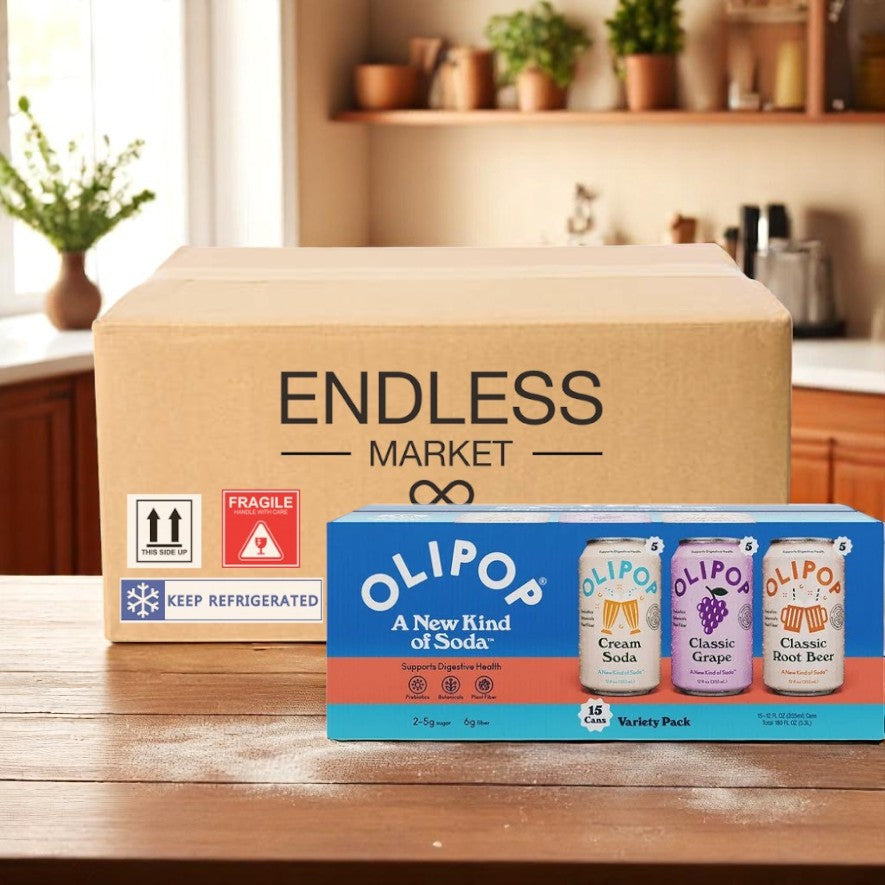 Olipop, Variety Pack, 12 fl oz- 15-count- 1 Case