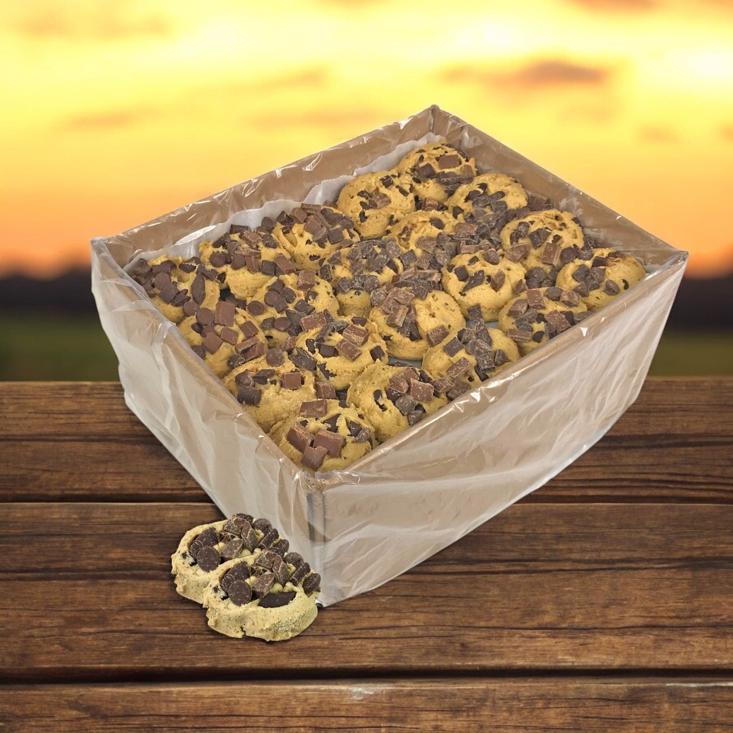 David's Cookies Dough Cookie - Triple Chocolate (80/4.5 oz)