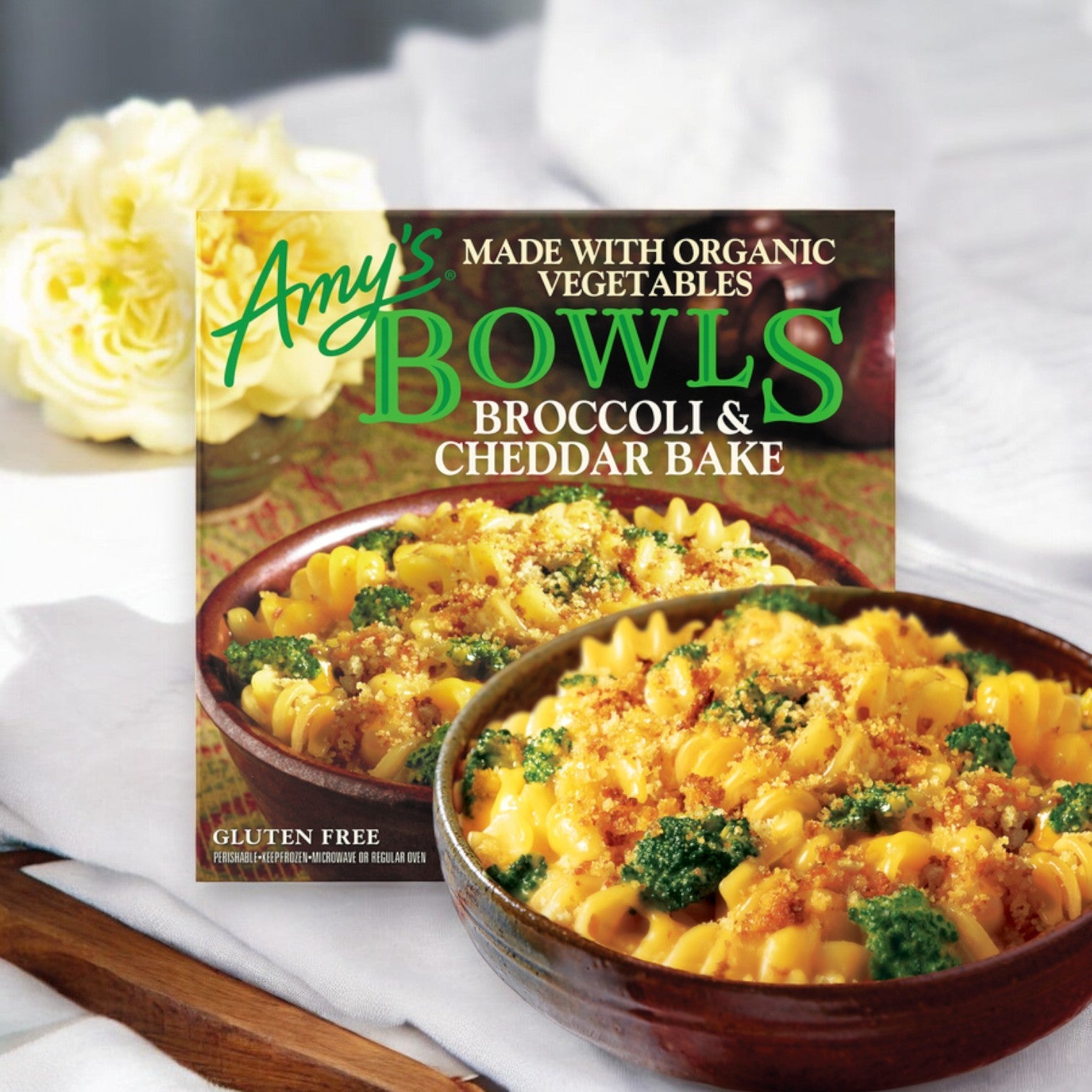 Amy's Kitchen Broccoli & Cheddar Bake Meal Bowl, 9.5 oz. - 1 Count
