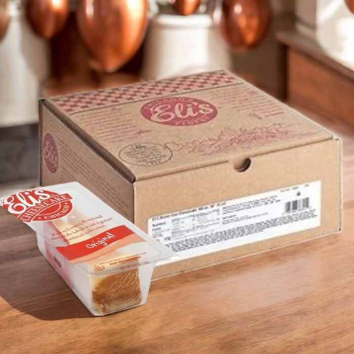 Elis Cheesecake Original Plain Single Serve, 3 oz. - 1 Case, 24 Pack
