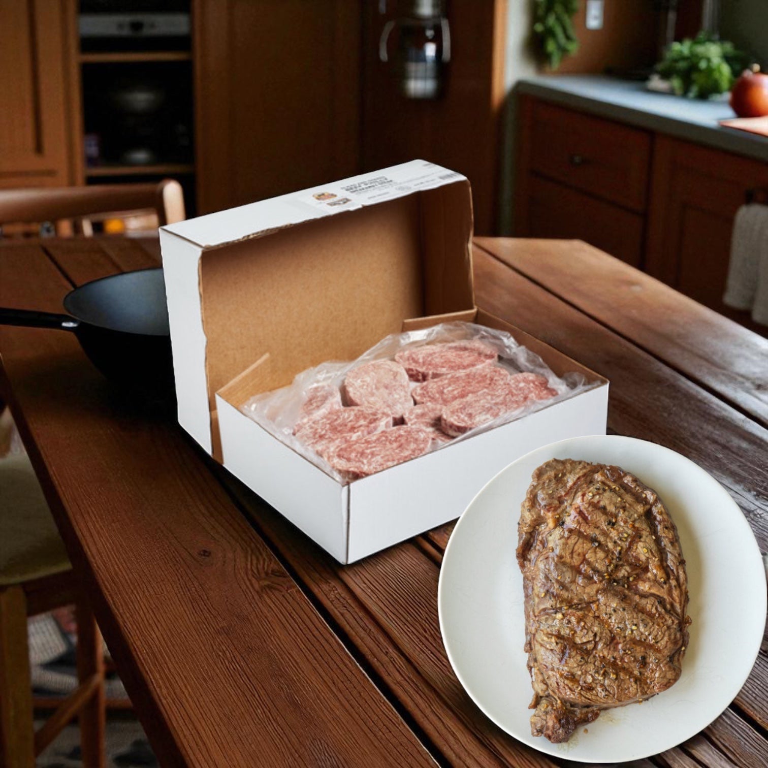 Beef Steak Philly Certified Angus Beef Breakaway - 32 Count - 5 oz