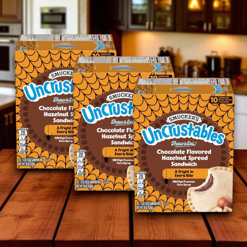 Smucker's Sandwich, Chocolate Flavored Hazelnut Spread Sandwich, 10 Co