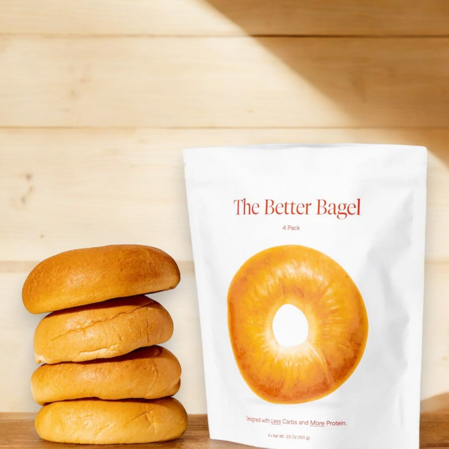 Better Brand - The Better Bagel - The Classic- 1 Bag- 4 Bagels Total!