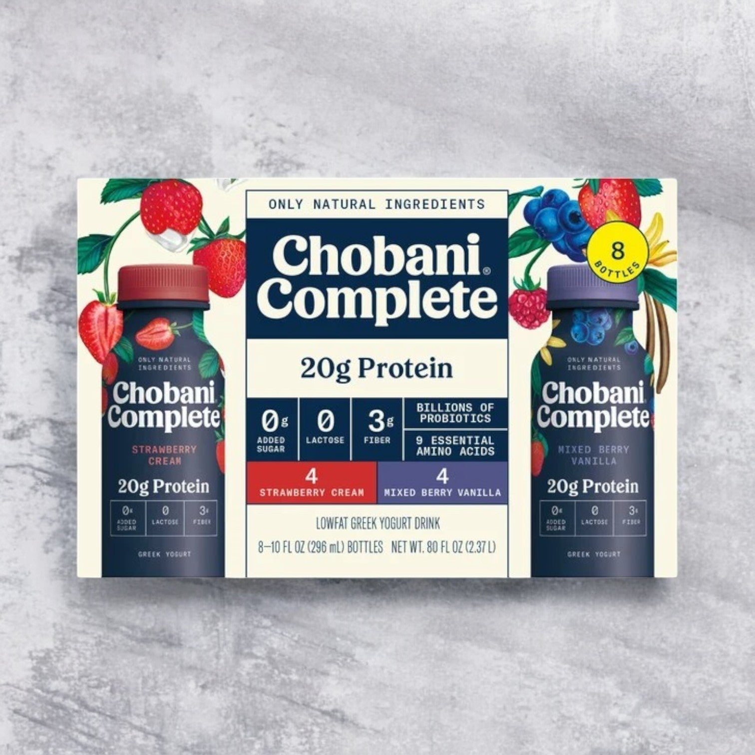 Chobani Complete Protein Drink, 8-Pack (10 fl oz Each)